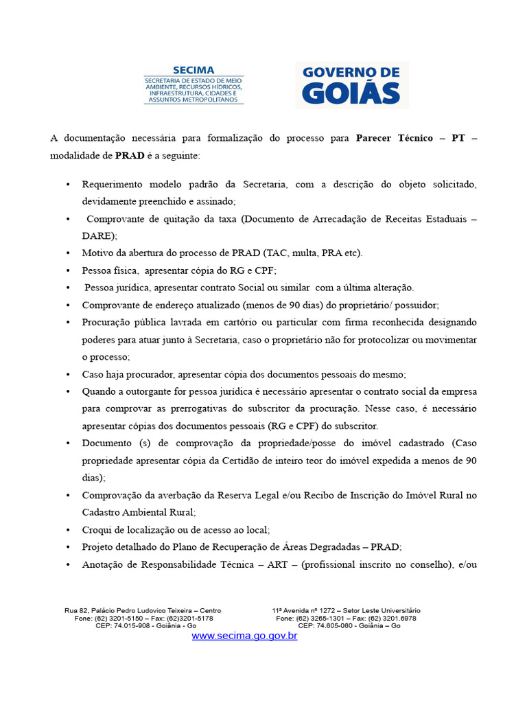 Plano_de_Recuperacao_de_Areas_Degradadas_PRAD | PDF