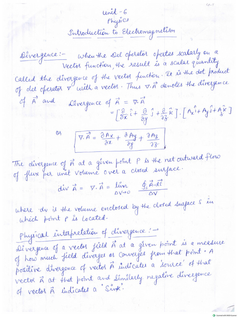 UNIT 6 Physics Notes | PDF