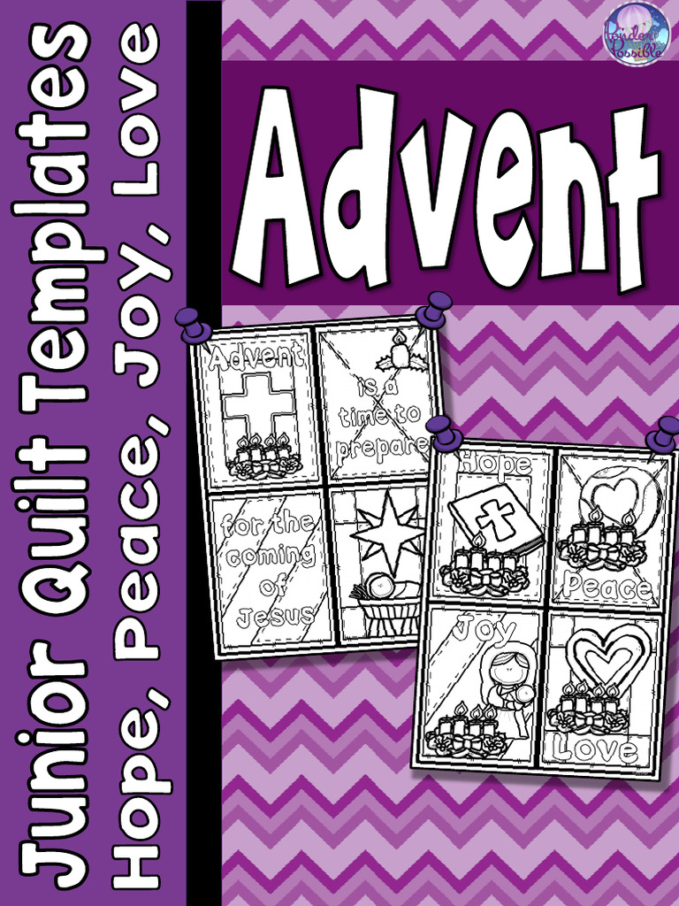 Advent Quilt Hope Peace Joy Love more-1 | PDF | Advent | Copyright