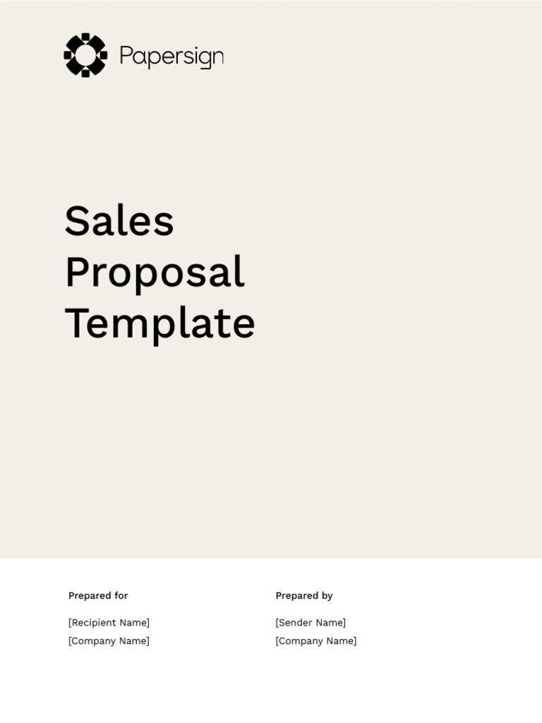 Sales Proposal Template for Clients | PDF | Regulatory Compliance | Privacy