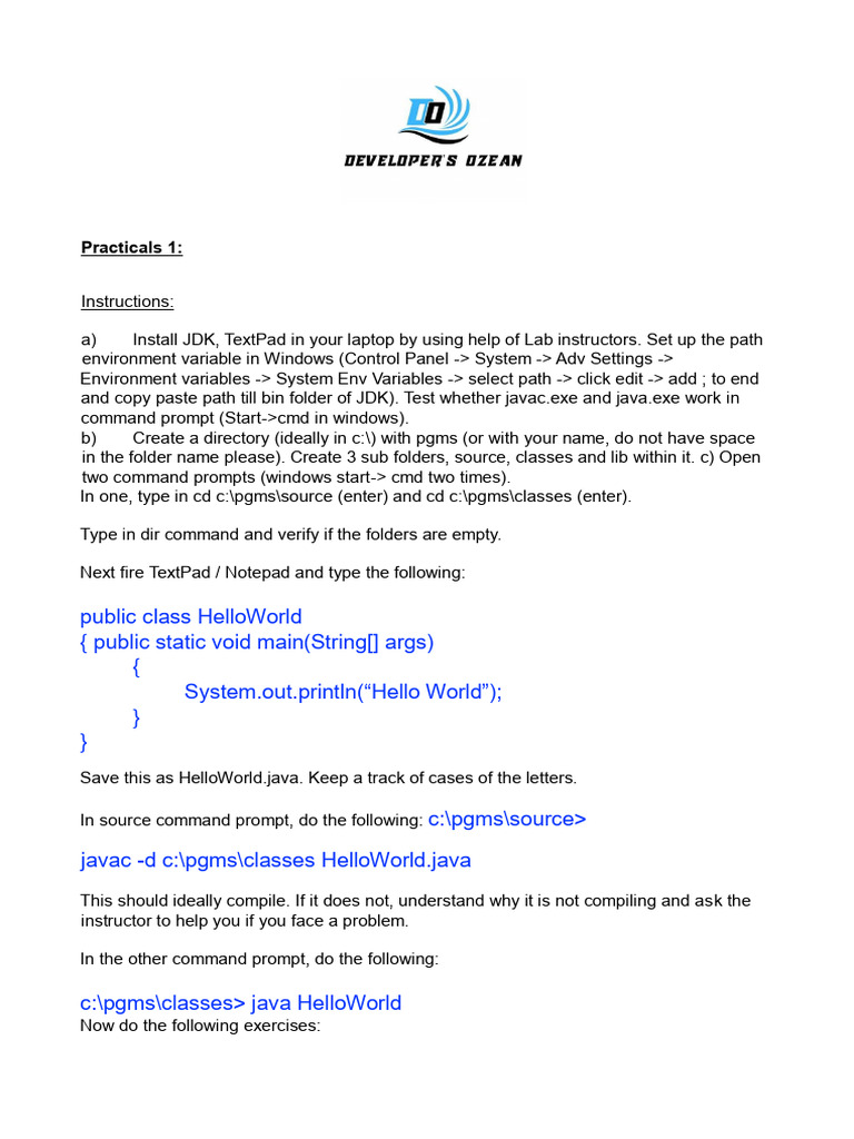 Practicals 1 | PDF | Integer (Computer Science) | Computer Engineering