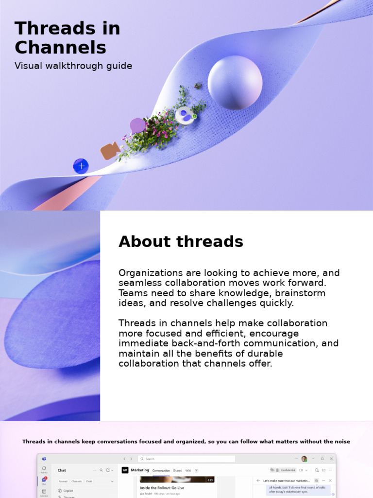 Optimizing Collaboration with Threads | PDF | Computing | Software