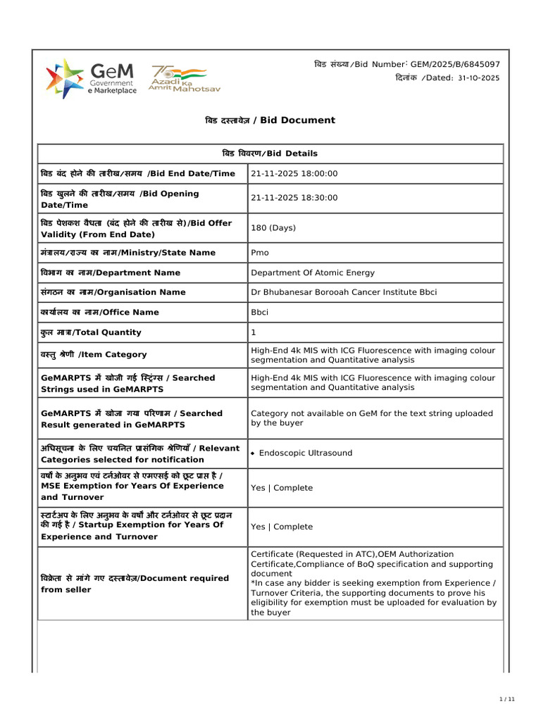 Nit - High End 4k - Mis 31102025 | PDF