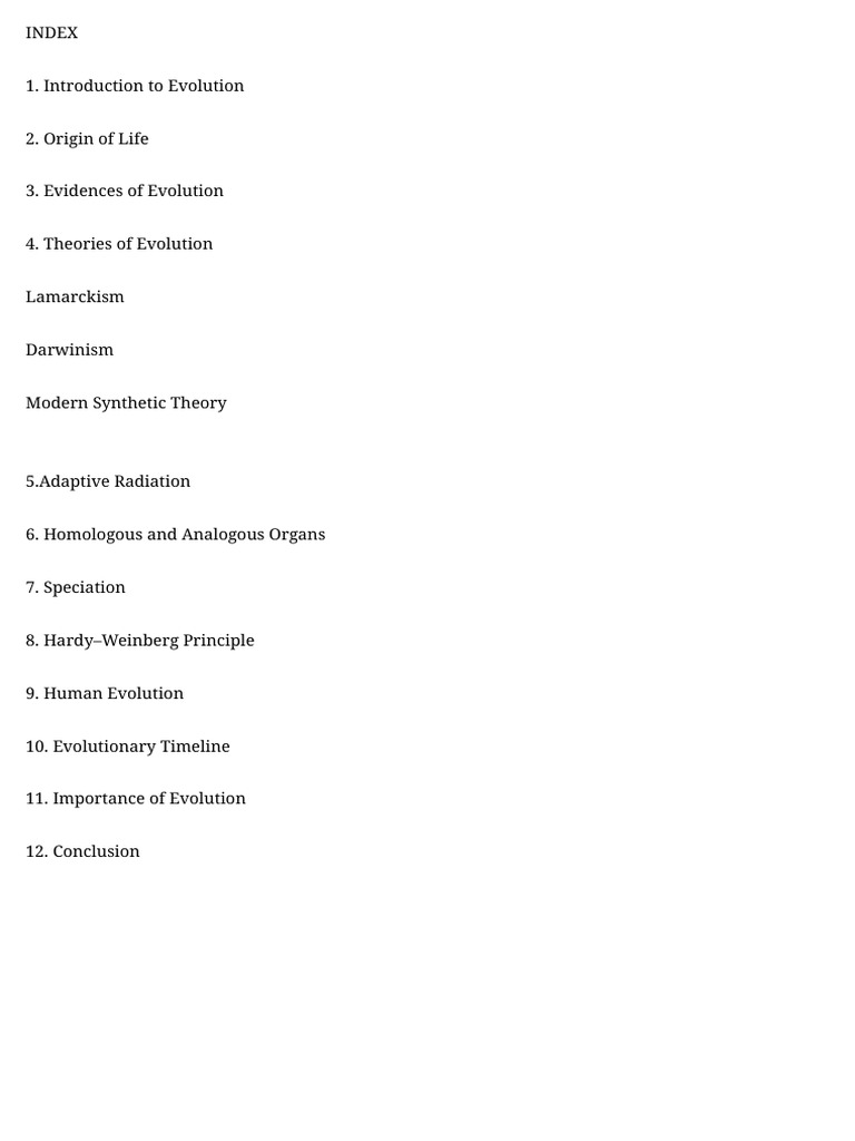 text to pdf (1) (1) (2) (1) (1) (1) (1) (1) | PDF | Evolution | Natural Selection