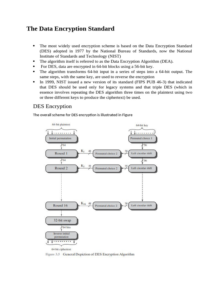 Des | PDF | Permutation | Encryption
