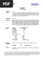 Tall Oil Fatty Acid FOR2 Specifications | PDF | Fatty Acid | Materials
