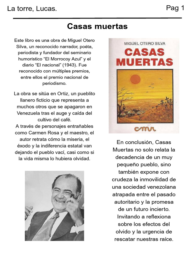 Casas Muertas PDF | PDF