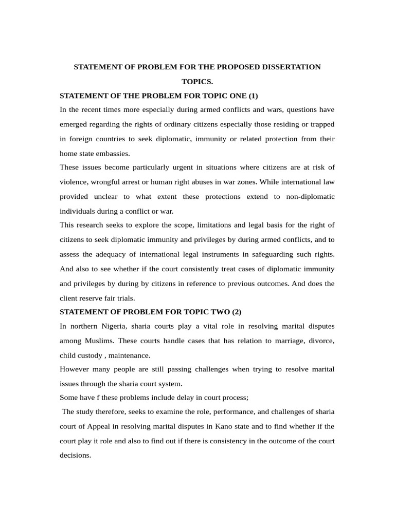 Statement of Pr | PDF