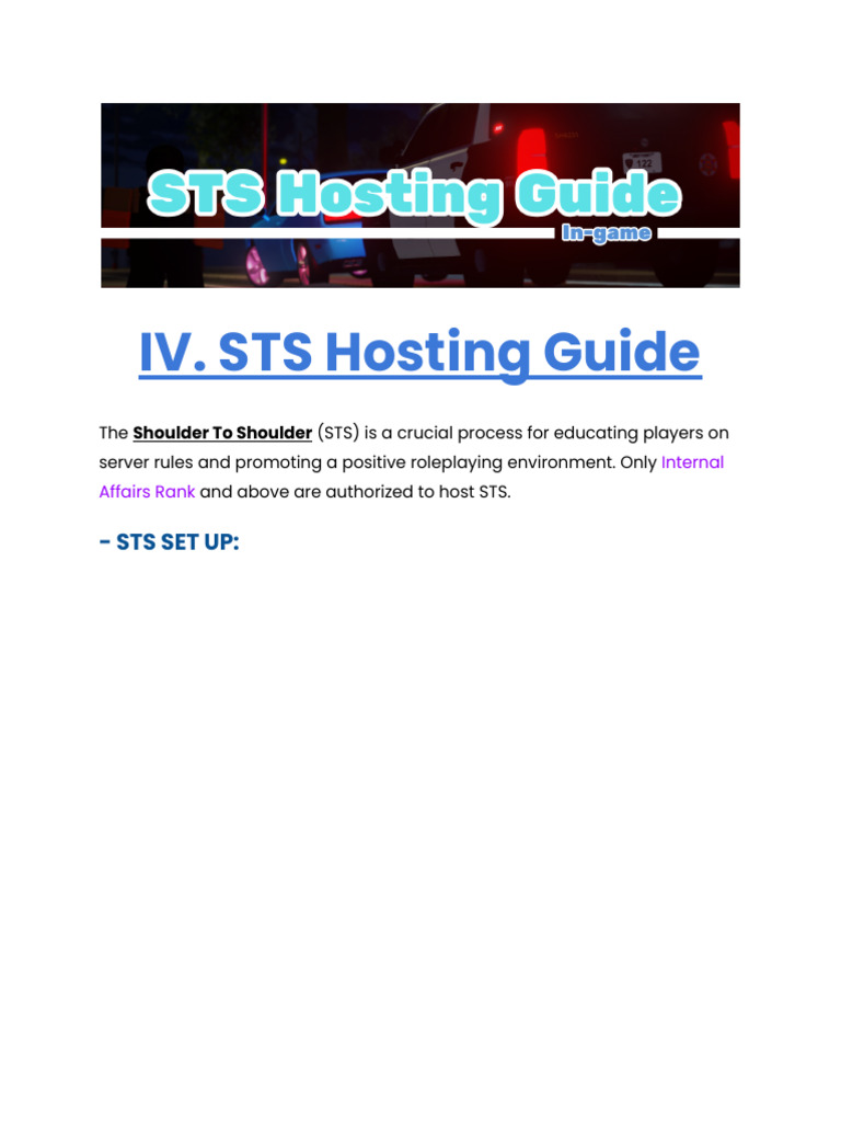 CSRP - Official Staff Guidelines | PDF