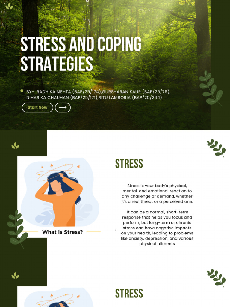Coping With Stress | PDF