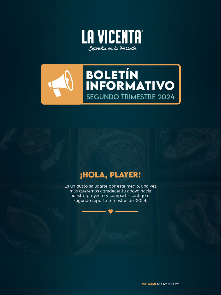 Boletín La Vicenta - Julio 2024 | PDF