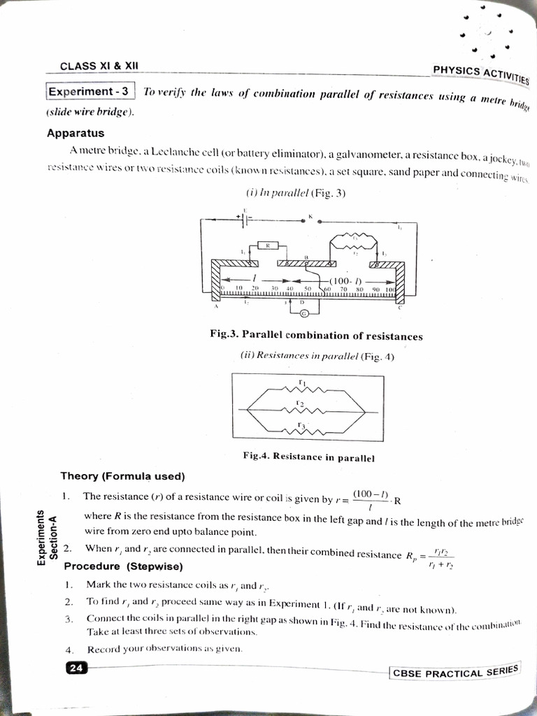 Physics Section A Experiments | PDF