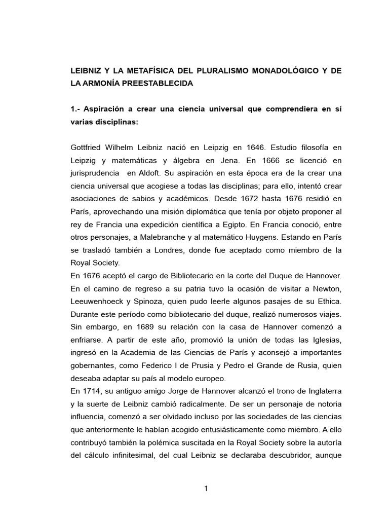 3 Leibniz (Reale) | PDF | Enseñanza de matemática | Gottfried Wilhelm ...