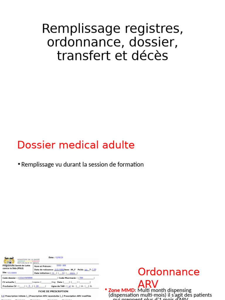 Remplissage Outils PEC | PDF | Médecine