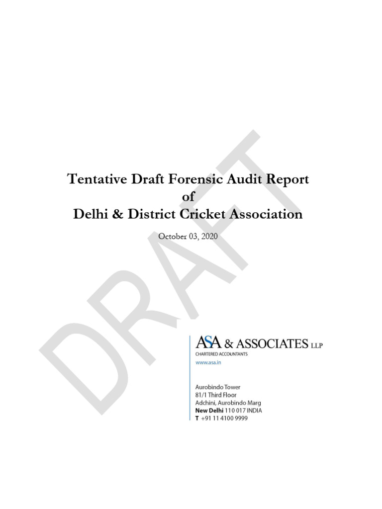 Forensic Audit Report | PDF | Audit | Accounting