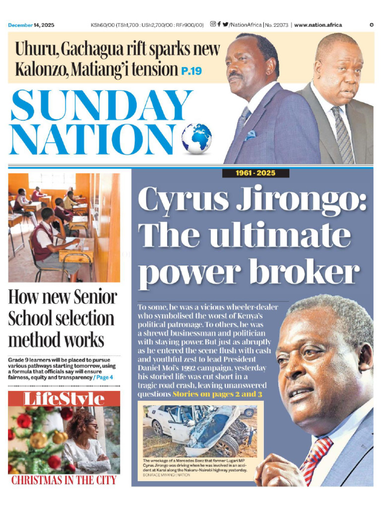 Daily Nation 2025 12 14 | PDF