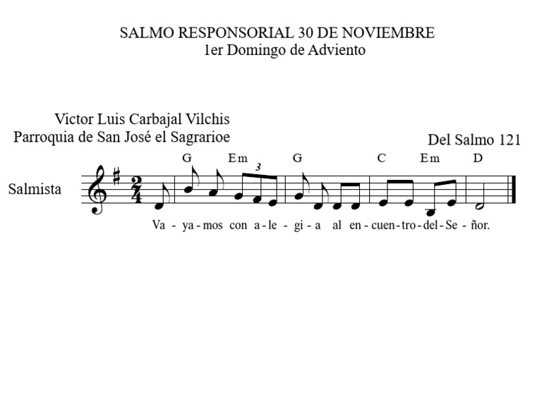 Salmo 30 Nov | PDF