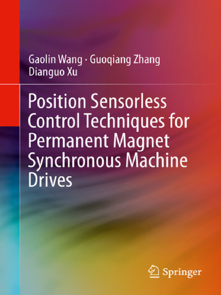 Position Sensorless Control Techniques for Permanent Magnet Synchronous ...