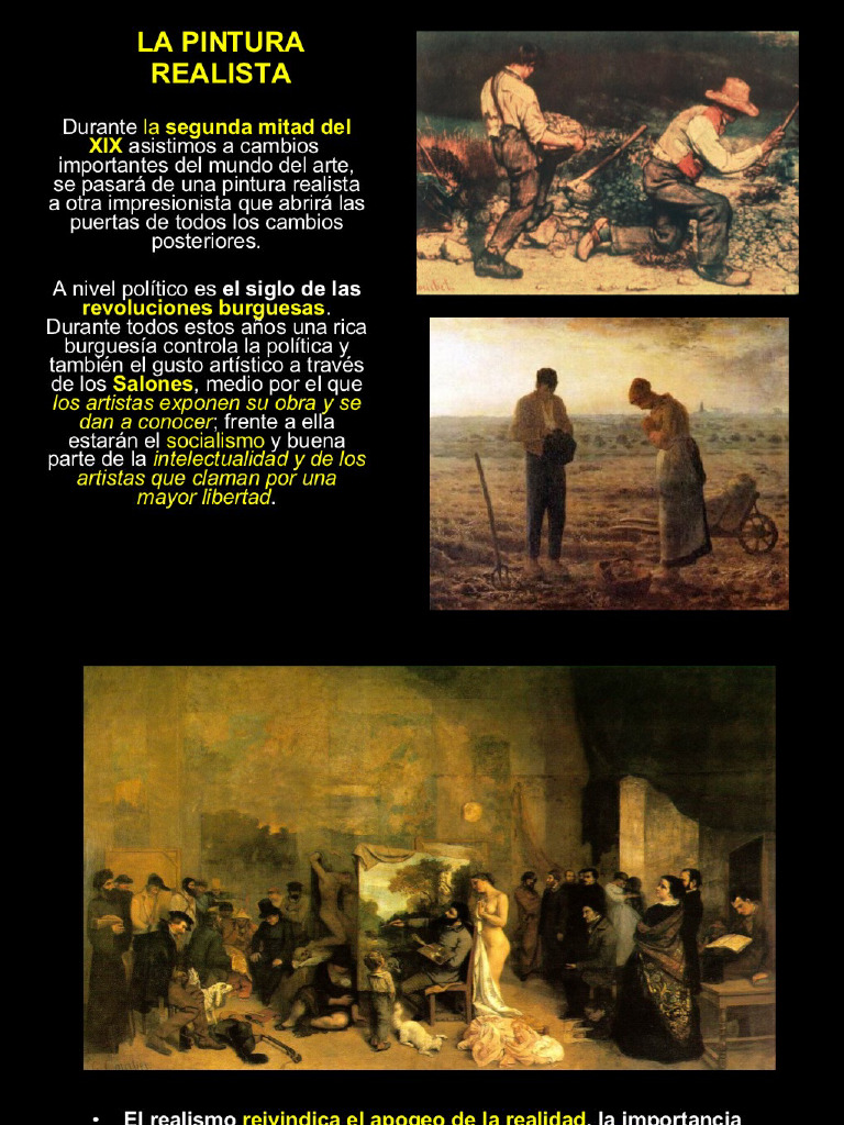 011_PRESENTACIÓN_la-pintura-realista-del-s-xix | PDF