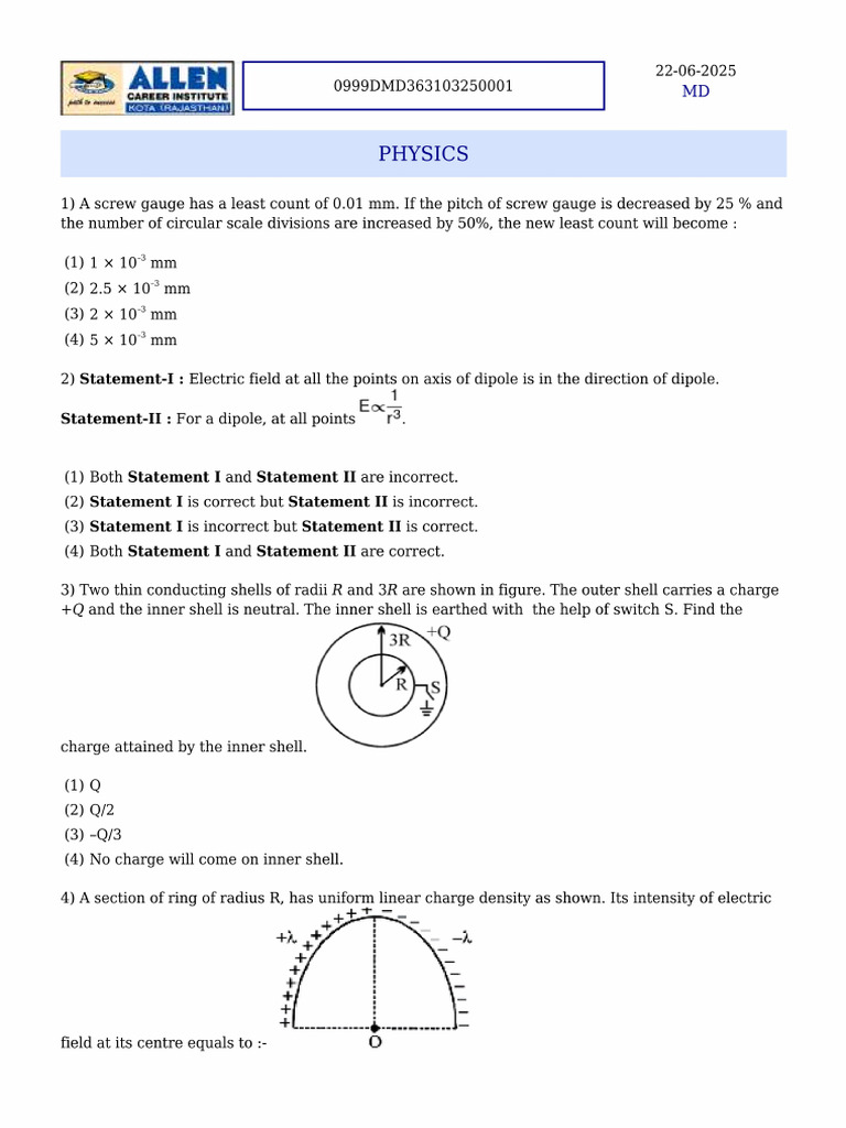 Unit Test 1 | PDF