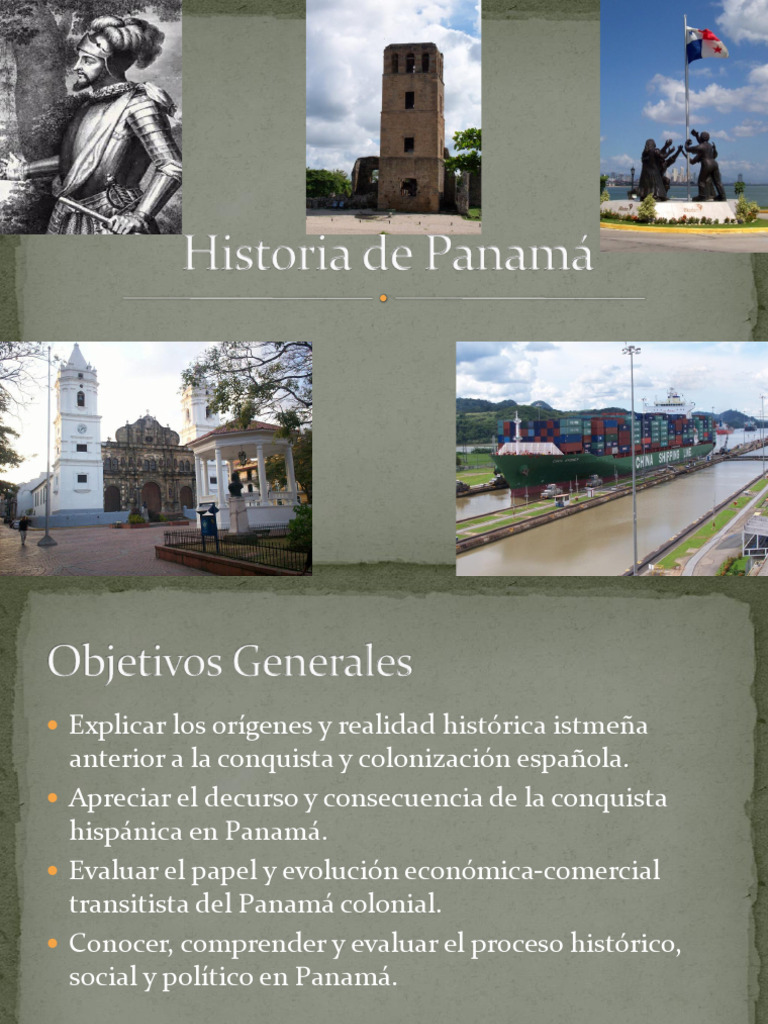 Historia y Evolución de Panamá | PDF | Panamá