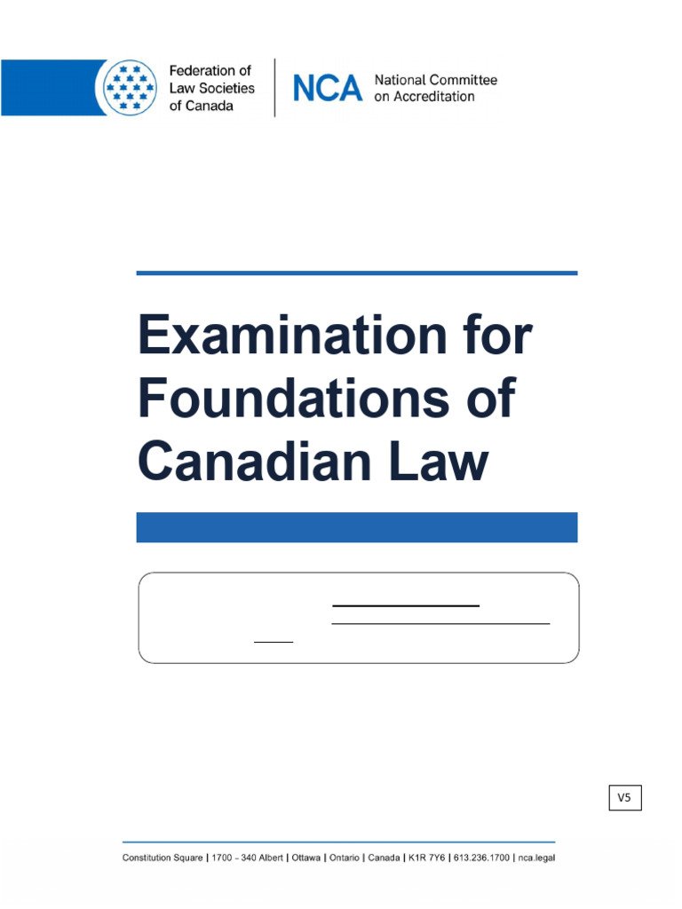 Foundations Sample Exam V5 | PDF | United States Tax Court | Taxes