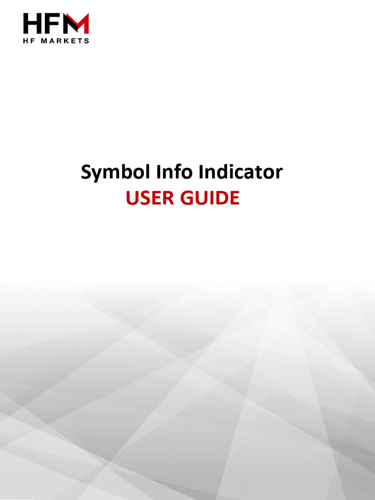 Metatrader Symbol Info Indicator HFSV en | PDF | Technical Analysis