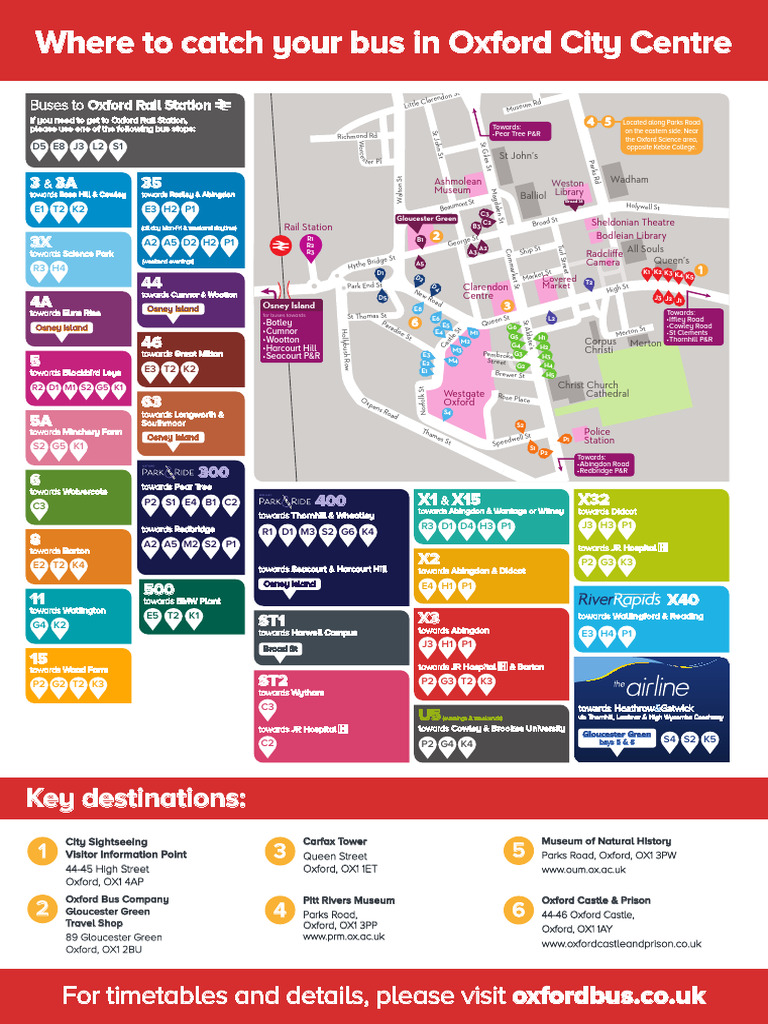 OBC Transport Map A2 Poster - September 2025 | PDF | Oxford | Chess