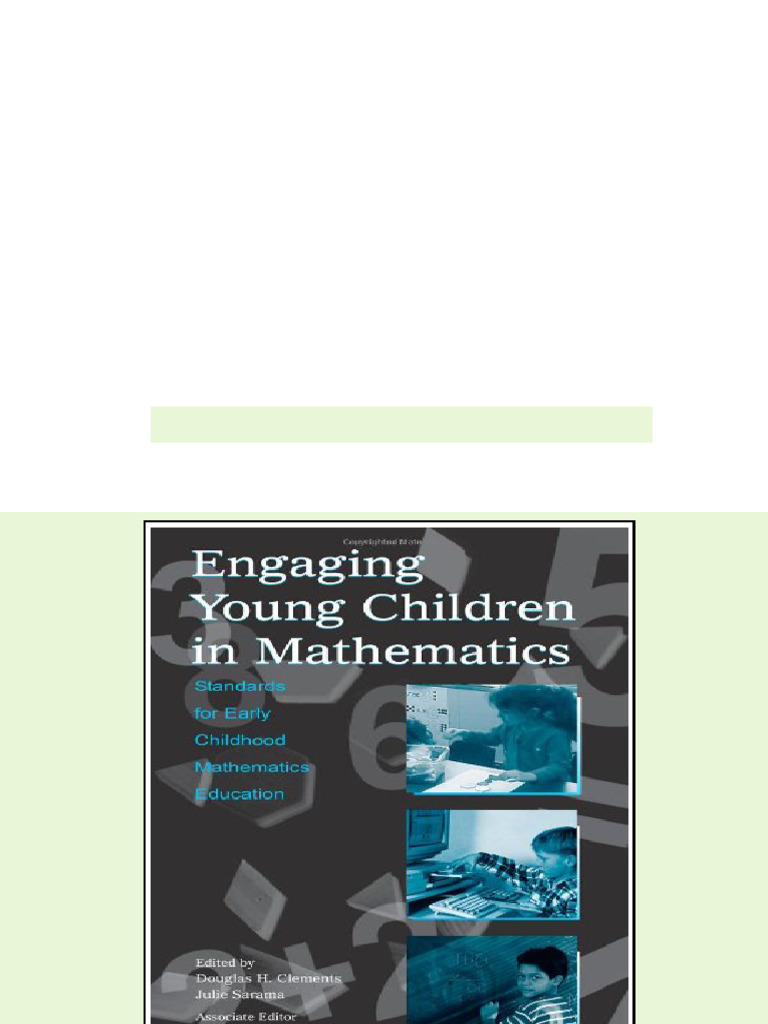 (Ebook) Engaging Young Children in Mathematics: Standards for Early ...