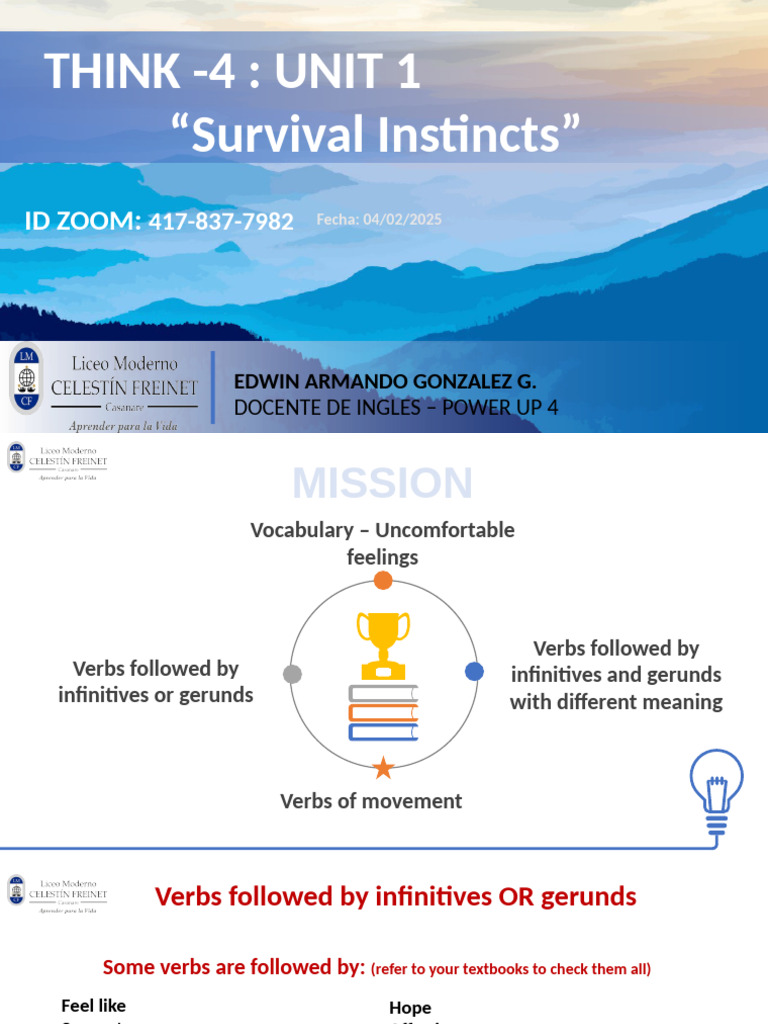 1739895818_Think+4+-+Unit+1+-+verbs+followed+by+infinitives+and+gerunds ...