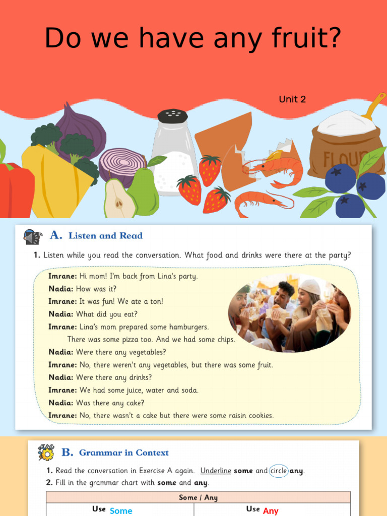 Do We Have Any Fruit | PDF