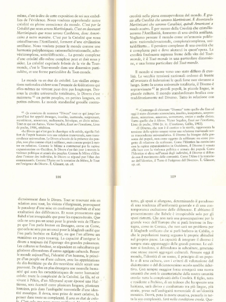 Eloge de La Creolite C5 | PDF