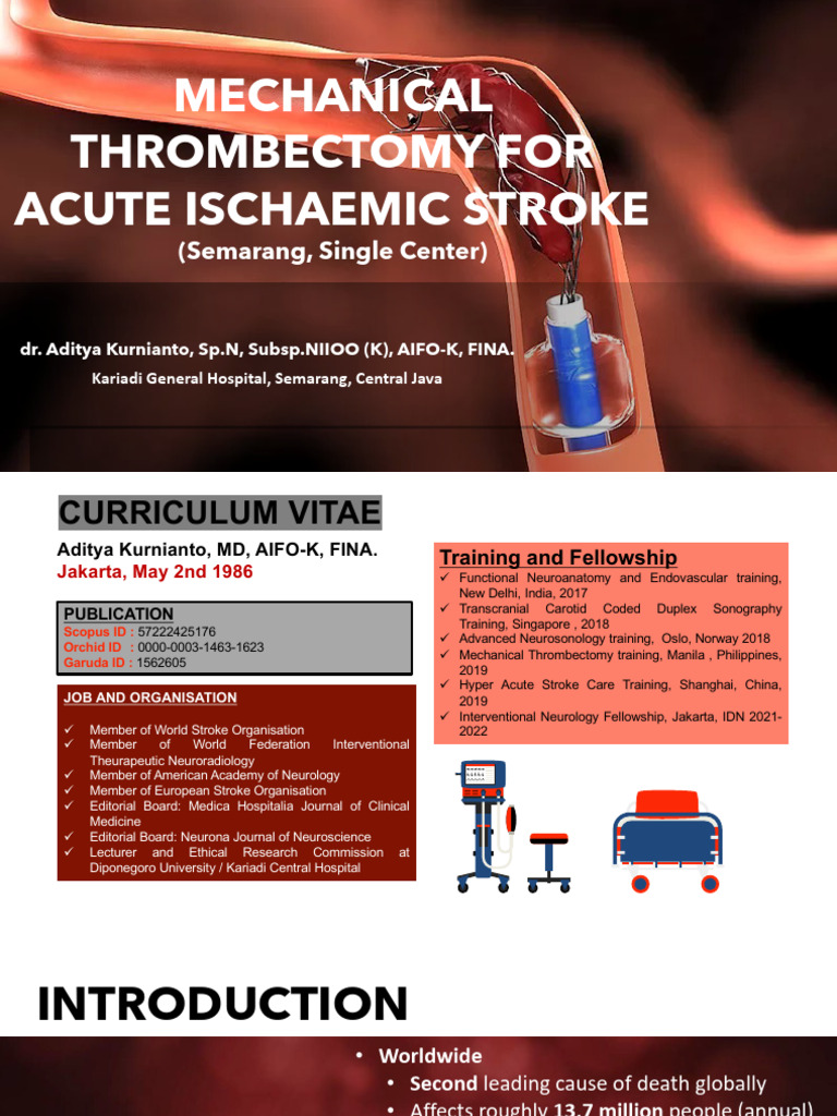 Mechanical - Thrombectomy. - Suction - Mechanical - Thrombectomy - For ...