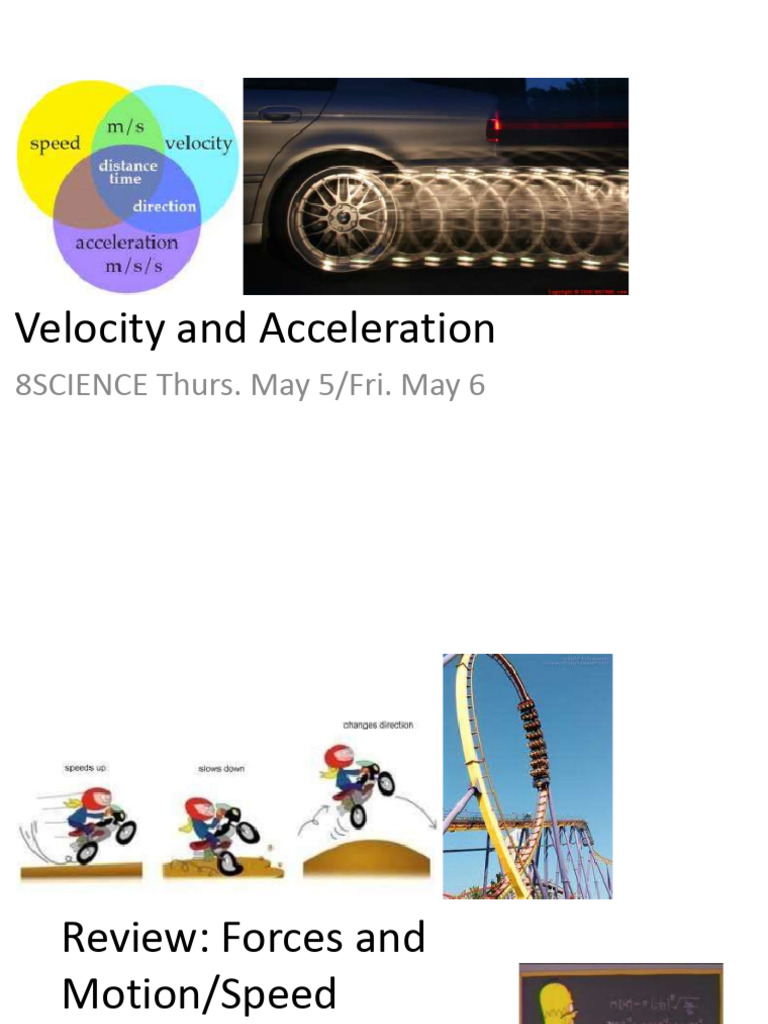 velocityandacceleration-110505085530-phpapp02 | PDF | Acceleration ...