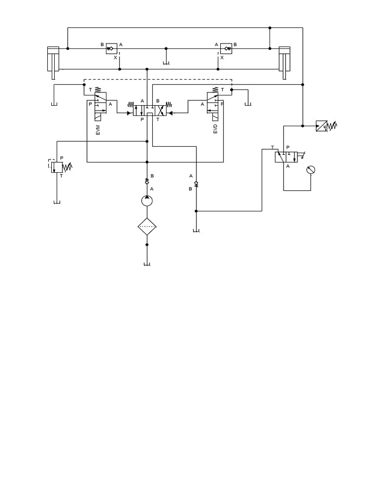 Schema Hydraulique 7cbfae25 e2c2 462c 9a71 c2230a18dc60 | PDF