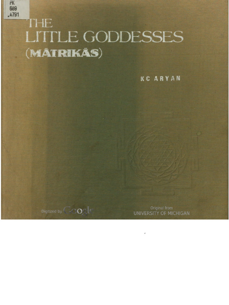 The Little Goddesses (Matrikas) -- Krishan Chander Aryan; K_ C_ Aryan ...