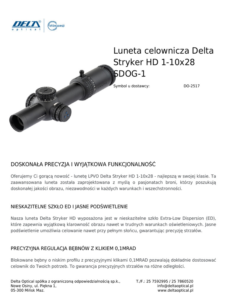 HD 1 10x28 SDOG 1 | PDF