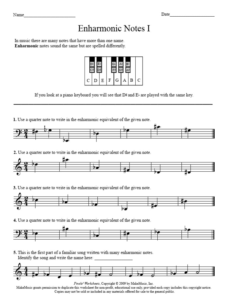 0028 Enharmonic Pitches.musx | PDF | Chess Theory | Chess