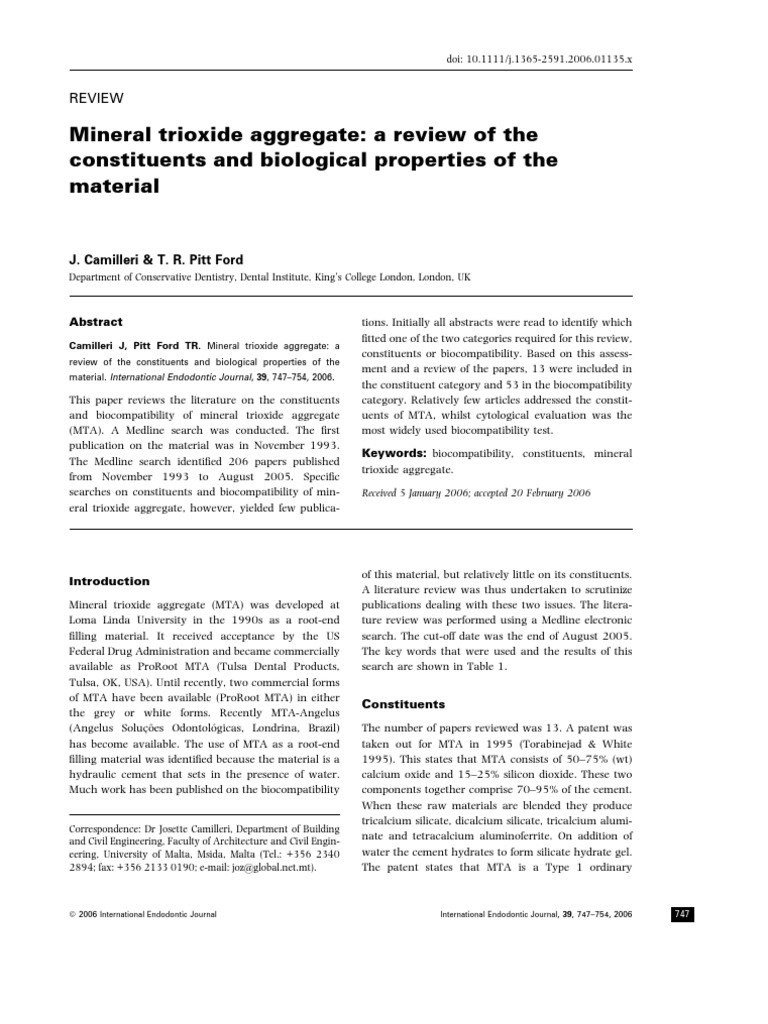 MTA Review | PDF | Scanning Electron Microscope | Aluminium
