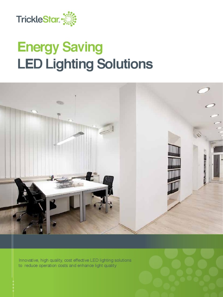 TrickleStar Energy Saving LED Lighting Solutions | PDF | Fluorescent ...
