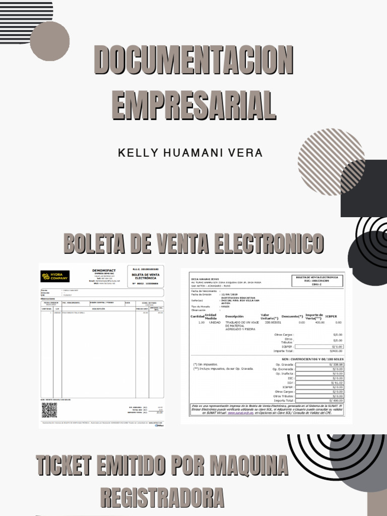 Documentación Empresarial y Ventas | PDF
