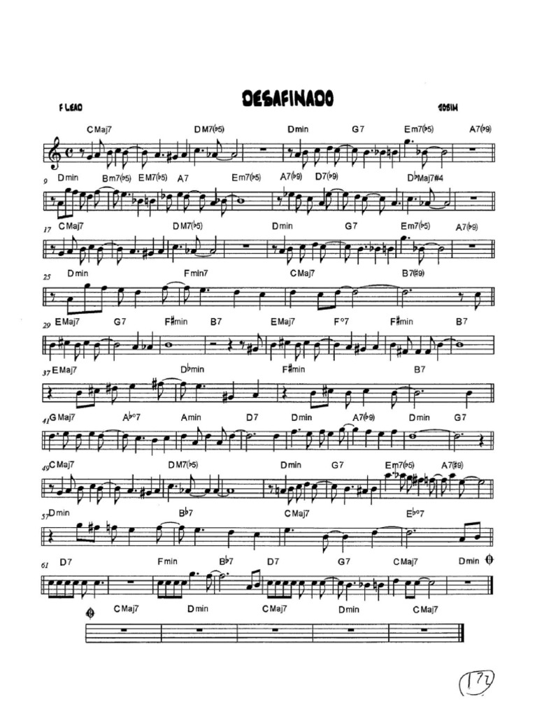 Desafinado | PDF
