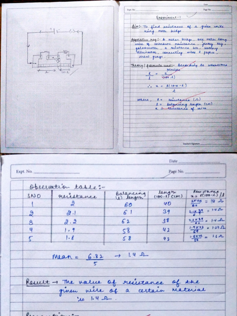 Physics Practical File | PDF