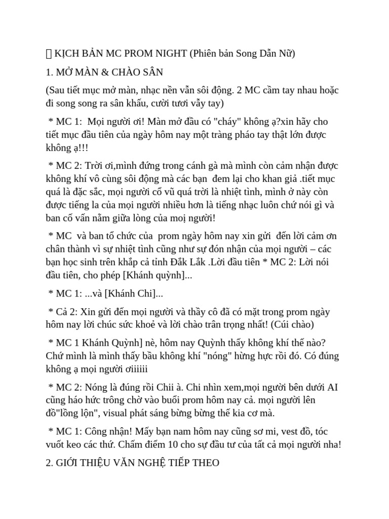 %F0%9F%8E%A4 KI%CC%A3CH BA%CC%89N MC PROM NIGHT | PDF