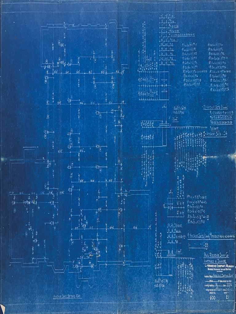 Chapman Hall Blueprints | PDF