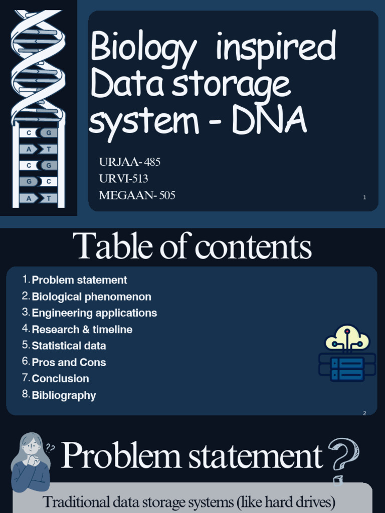 DNA Data Storage: A Sustainable Solution | PDF | Efficient Energy Use | Dna