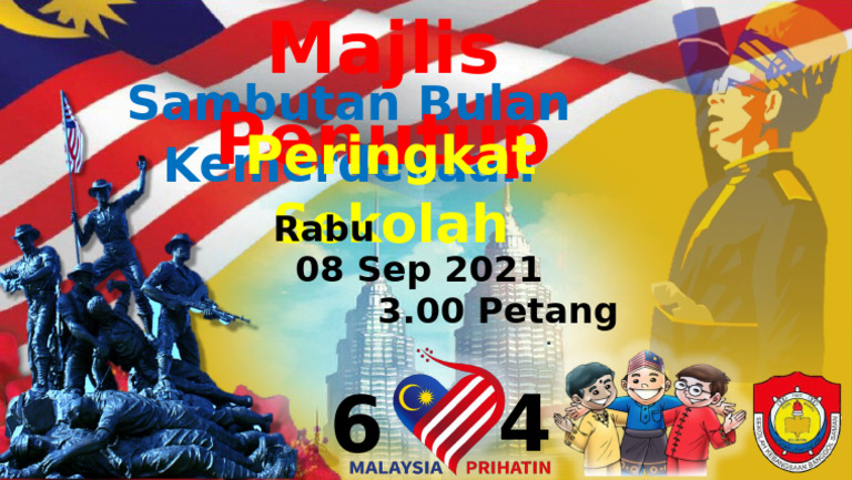 Backdrop Penutup Merdeka 2021 Skbs | PDF