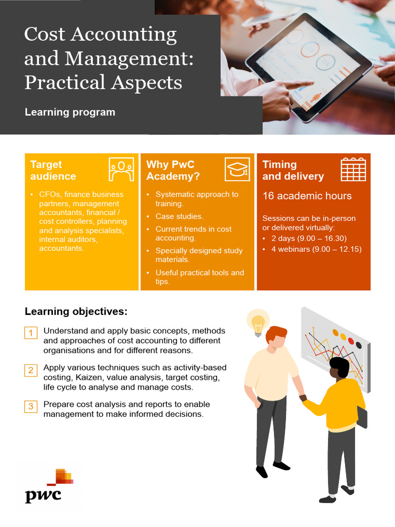 Cost Management Brochure 2022 | PDF | Cost Accounting | Business