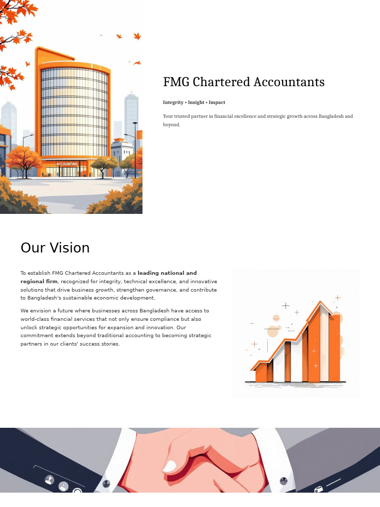 FMG Chartered Accountants: Trusted Financial Services | PDF | Audit ...