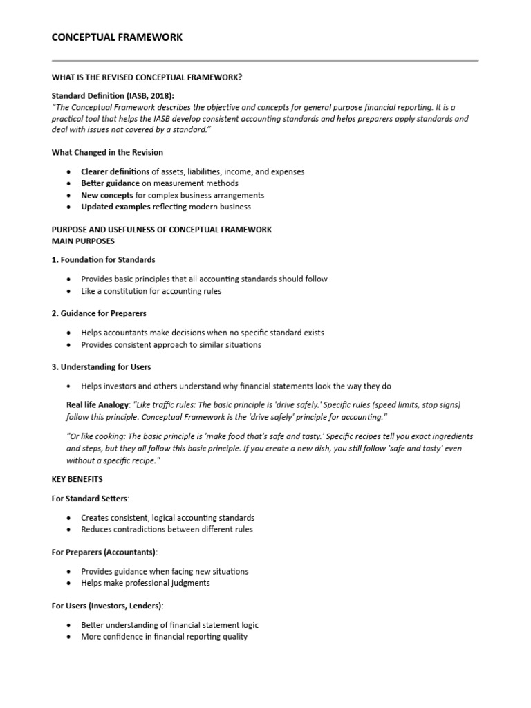 Conceptual Framework Chapter 2 to 5 Simplified (1) | PDF | Equity ...